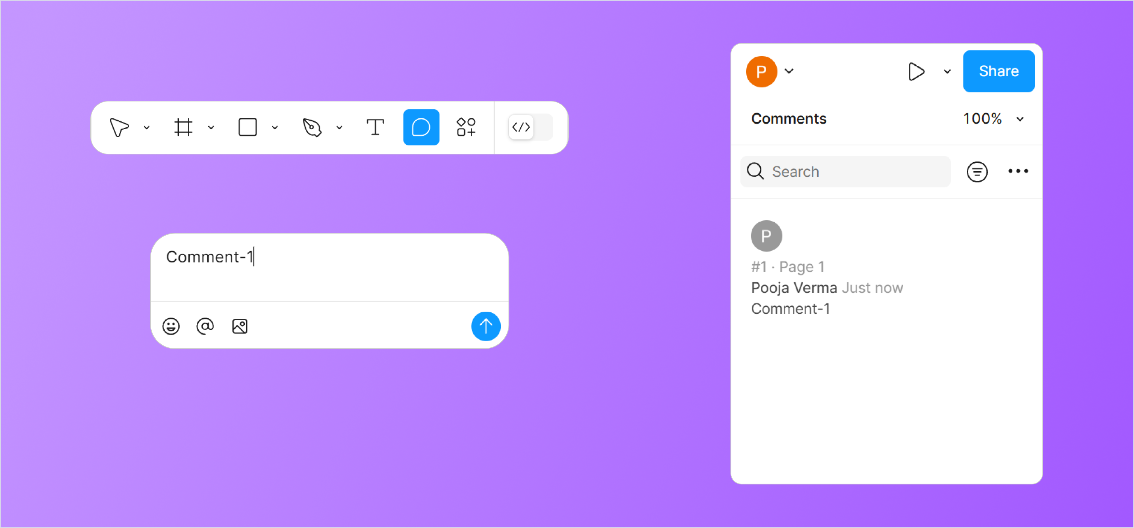 Collaborating in Real-Time with Figma: Real-Time Collaboration and Commenting Tools